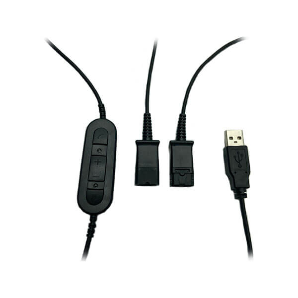 Y-Training Lead Headset Bundle (QD to USB) | Headset Store